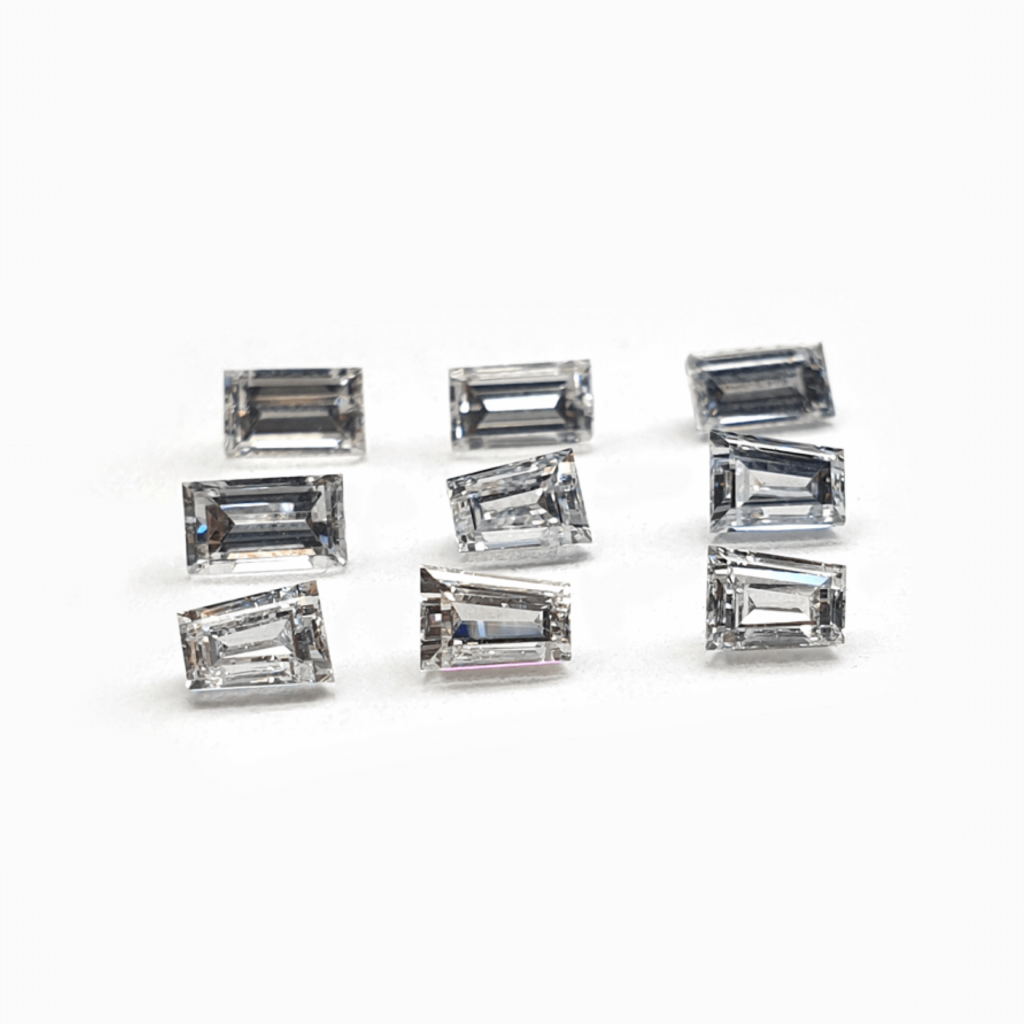 Emerald Shape - Lab Grown HPHT Diamonds