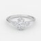 Jemima Oval Three Stone Lab Grown Diamond Engagement Ring