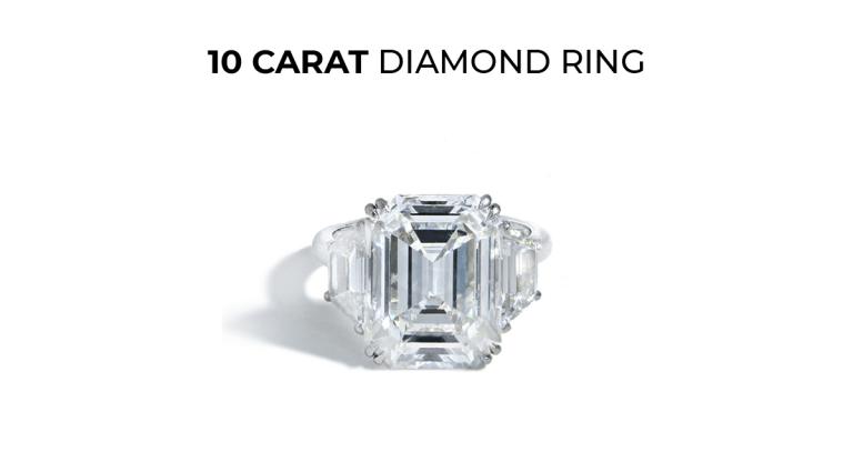 Stunning 10 Carat Diamond Ring that Set the Fashion Frenzy – Loose ...