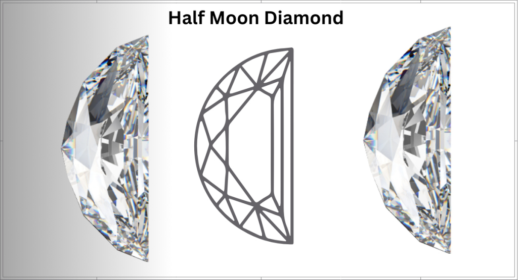 Half Moon Diamond: Express Your Feelings With An Impressive Cut