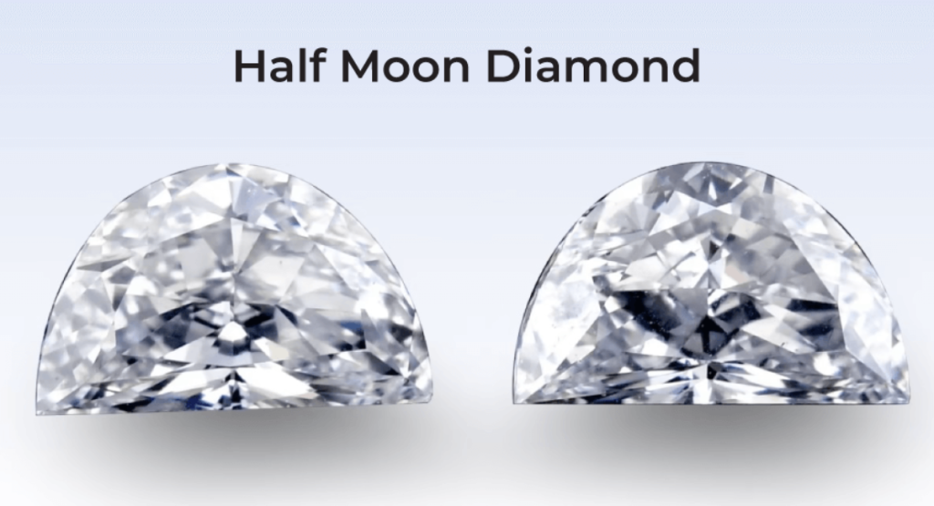 Half Moon Diamond: Express Your Feelings With An Impressive Cut