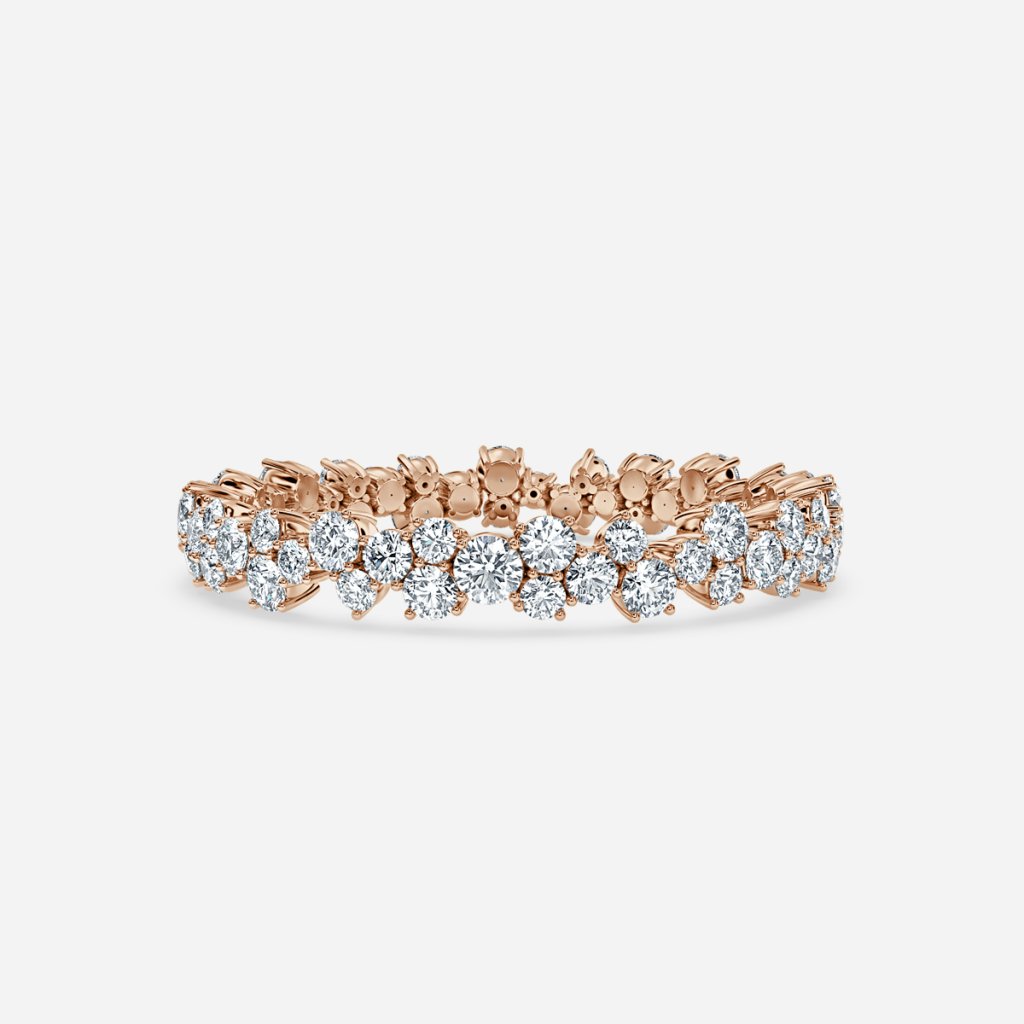Hexa Round Diamond Eternity Ring