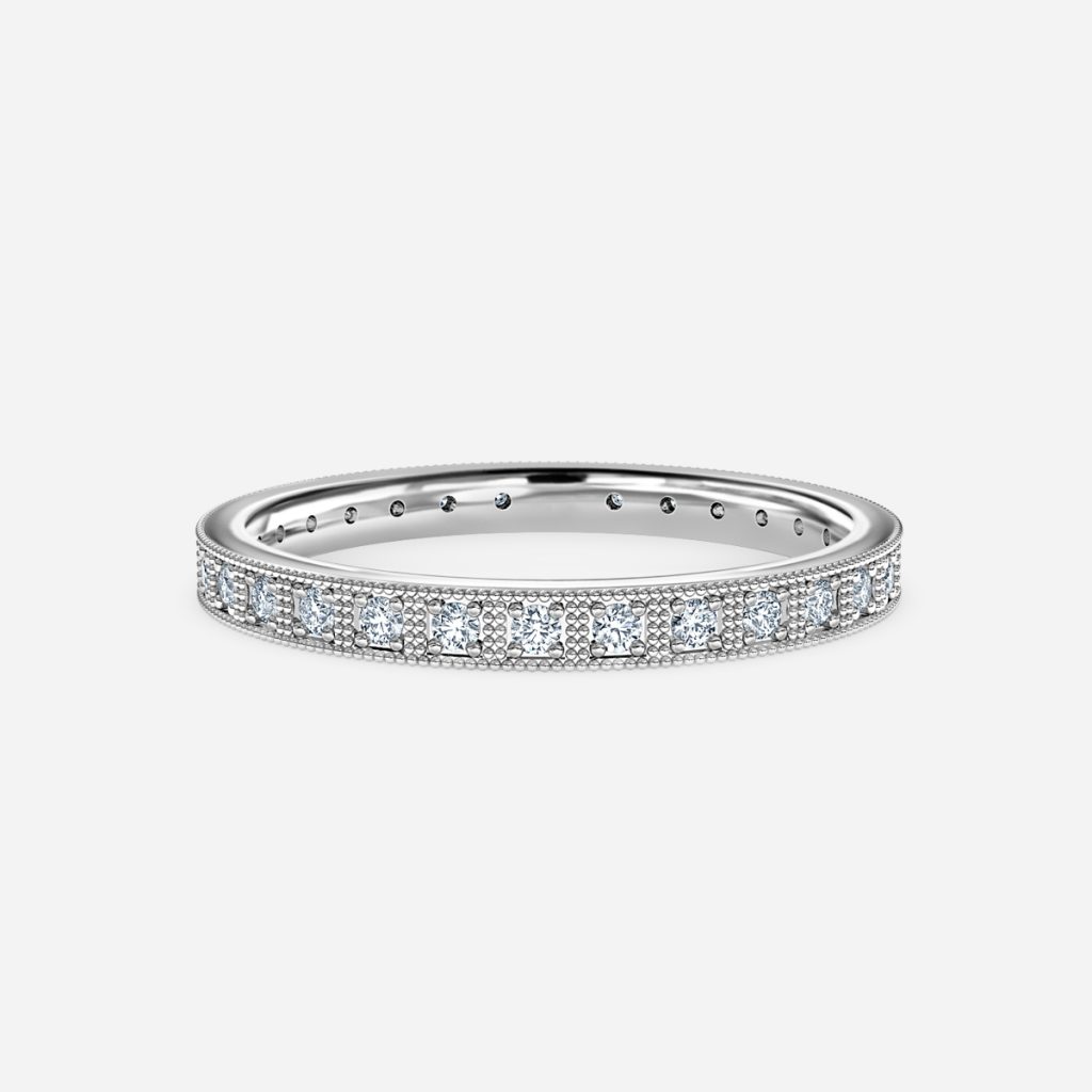 Cecily Round Cut Wedding Ring
